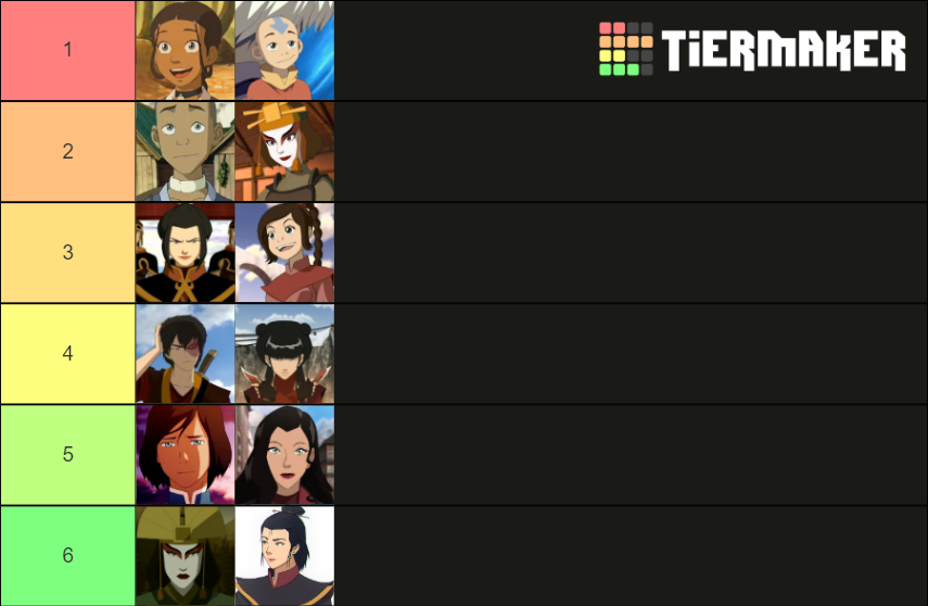 ATLA Ships Tier List (Community Rankings) - TierMaker