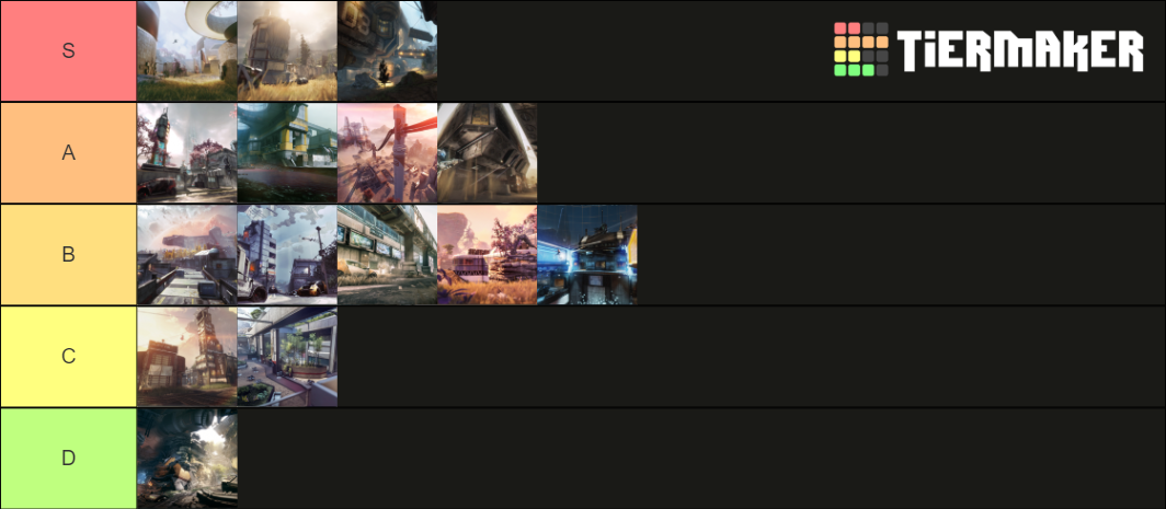 Titanfall 2 PvP maps Tier List (Community Rankings) - TierMaker