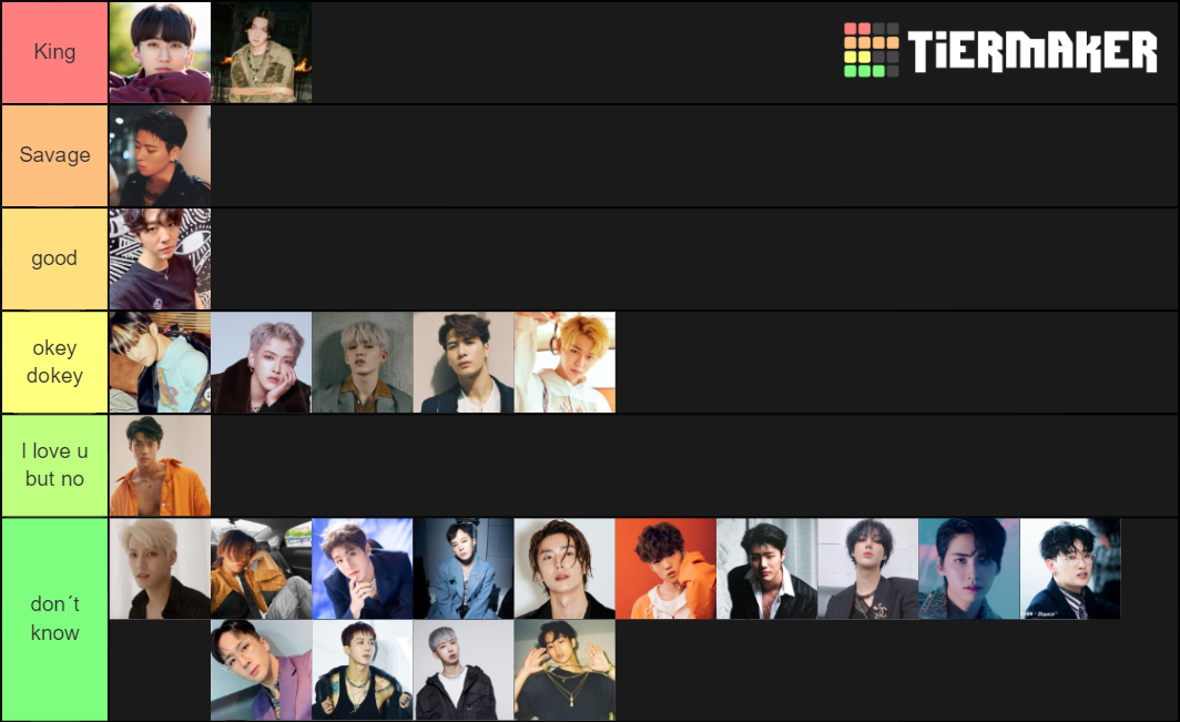 Best male kpop rapper Tier List (Community Rankings) - TierMaker