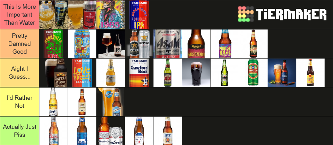 Best Meta Beer Tier List (Community Rankings) - TierMaker