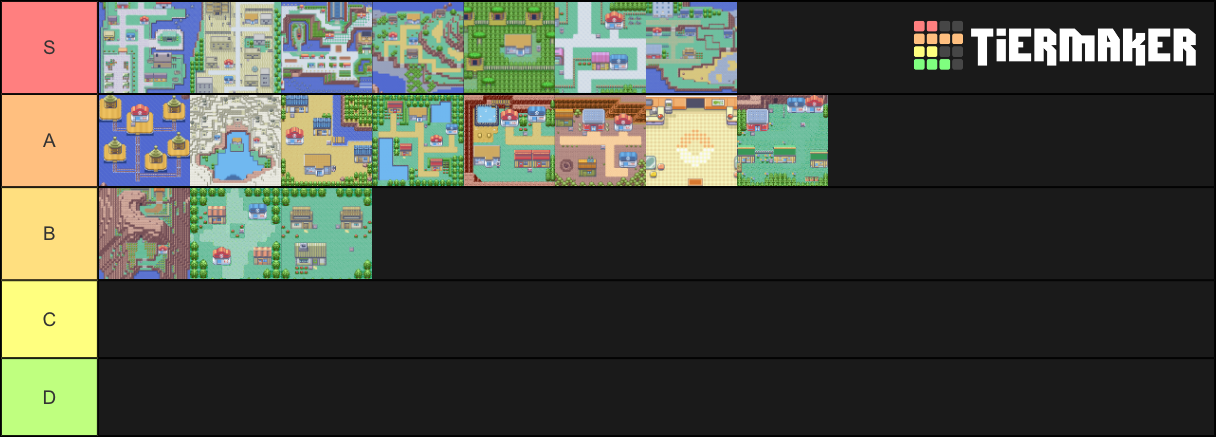 Best PokÃ©mon town in Ruby, Sapphire and Emerald Tier List (Community ...