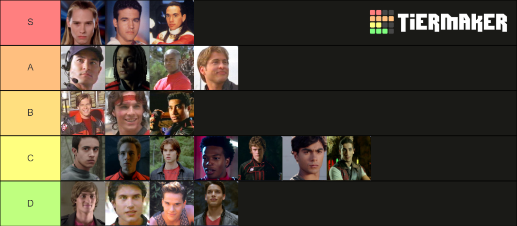 Best Red Power Ranger Tier List (Community Rankings) - TierMaker