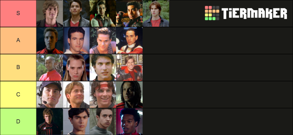 Best Red Power Ranger Tier List (Community Rankings) - TierMaker