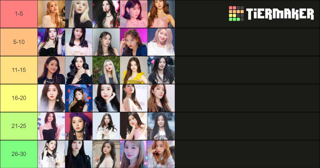 BEST VISUALS OF KPOP GGs Tier List (Community Rankings) - TierMaker