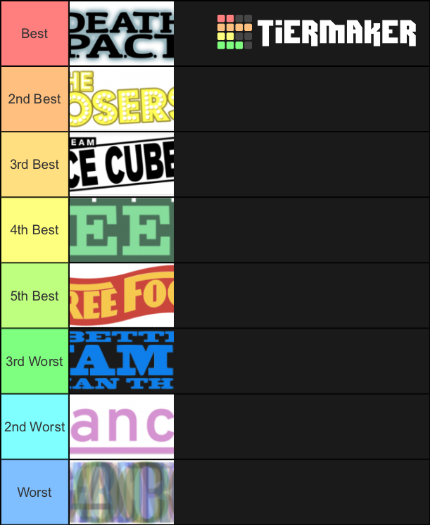 BFB Teams Tier List (Community Rankings) - TierMaker