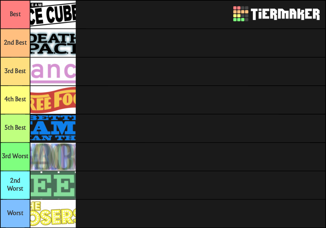 BFB Teams Tier List (Community Rankings) - TierMaker