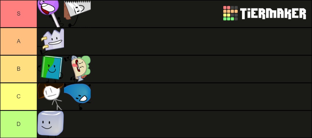 BFB (BLEH) Tier List (Community Rankings) - TierMaker