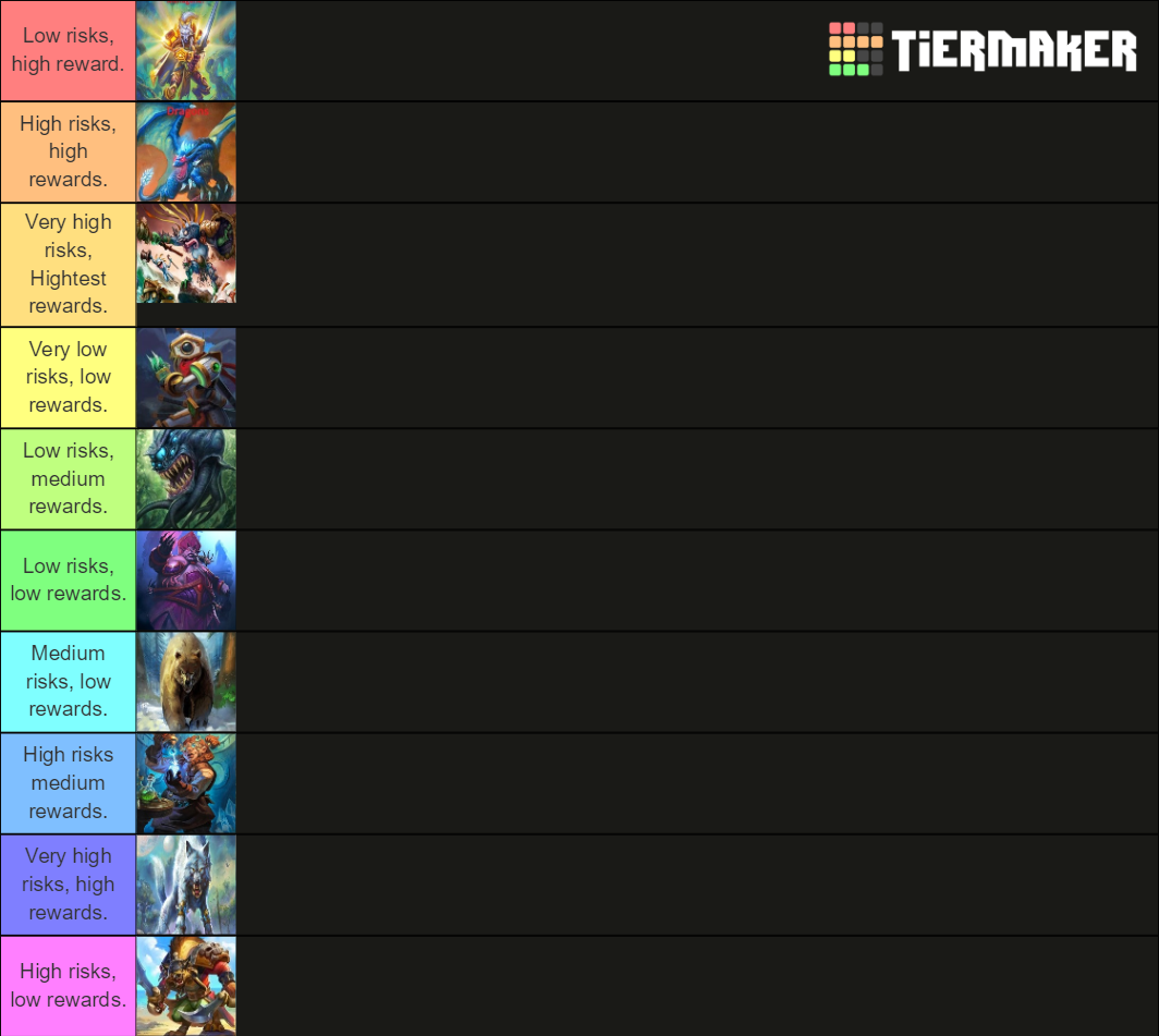 Bg Archetypes . Tier List (Community Rankings) - TierMaker