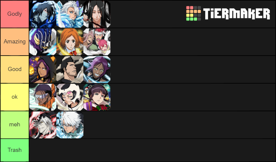 Bleach Brave Souls Heart Units Tier List (Community Rankings) - TierMaker
