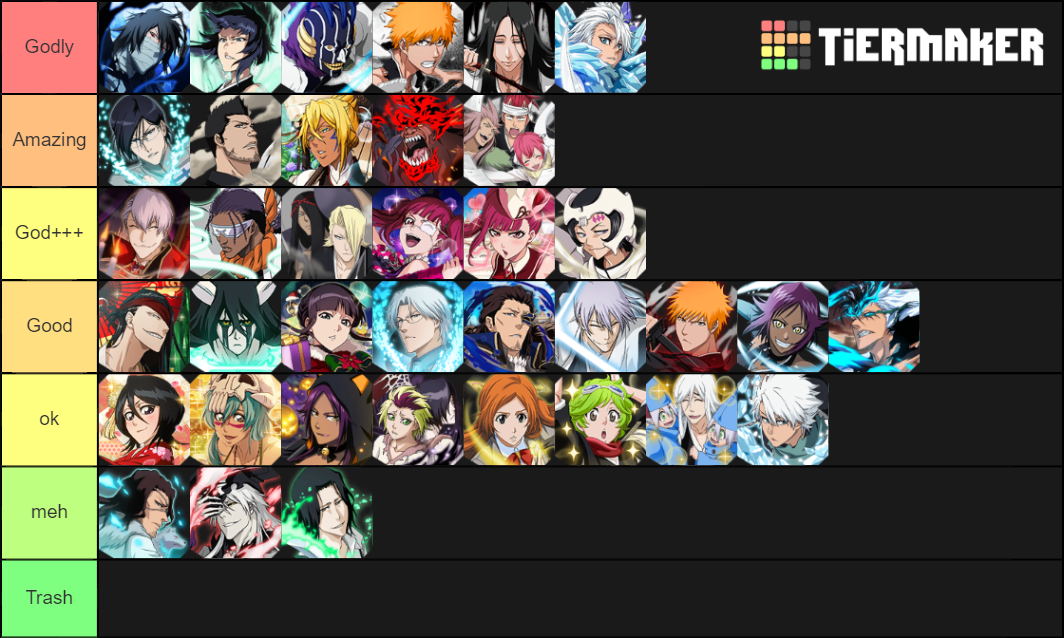Bleach Brave Souls Heart Units Tier List (Community Rankings) - TierMaker