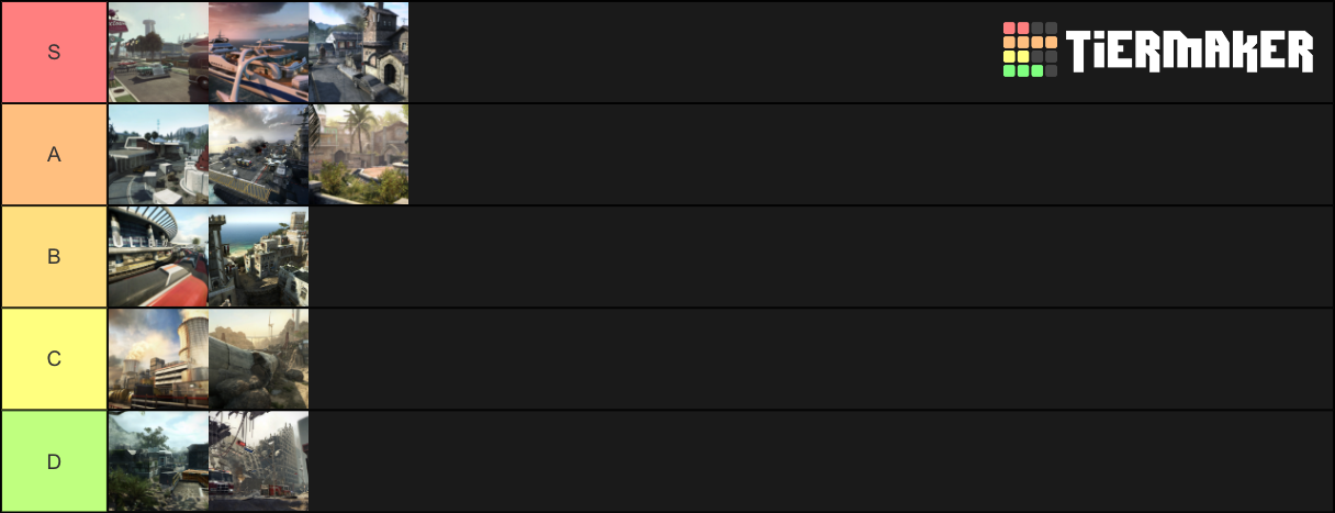BO2 Maps Tier List (Community Rankings) - TierMaker
