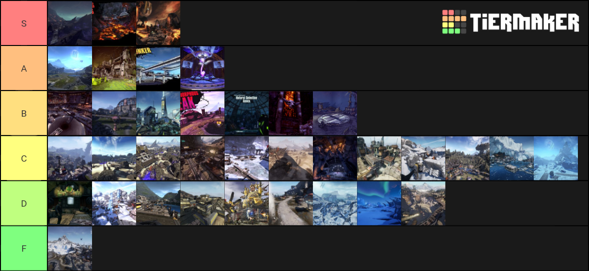 Borderlands 2 Base Game Location Tier List (Community Rankings) - TierMaker
