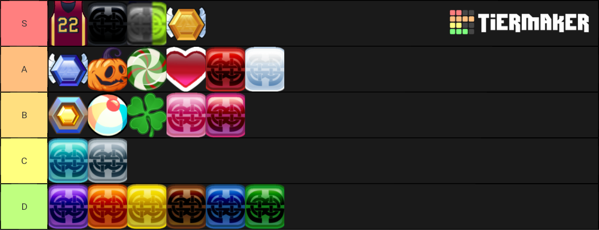 Brawlhalla colors Tier List (Community Rankings) - TierMaker