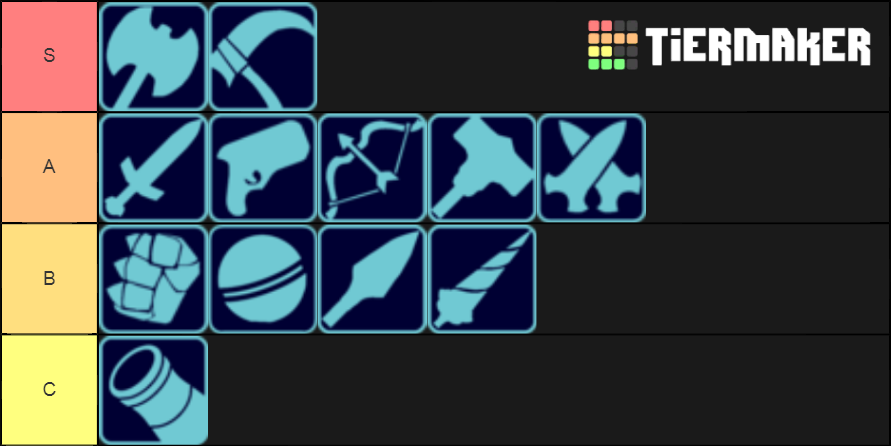 Brawlhalla Weapon Tier List (Community Rankings) - TierMaker