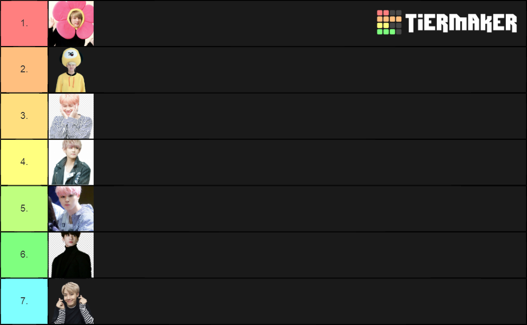 BTS Members Tier List (Community Rankings) - TierMaker
