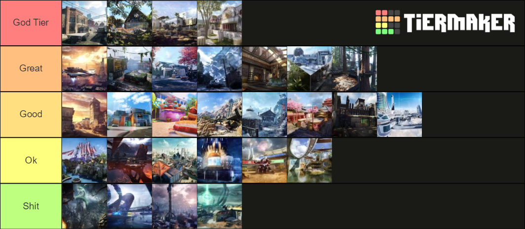 Call of Duty Black Ops 3 Multiplayer Maps Tier List (Community Rankings ...