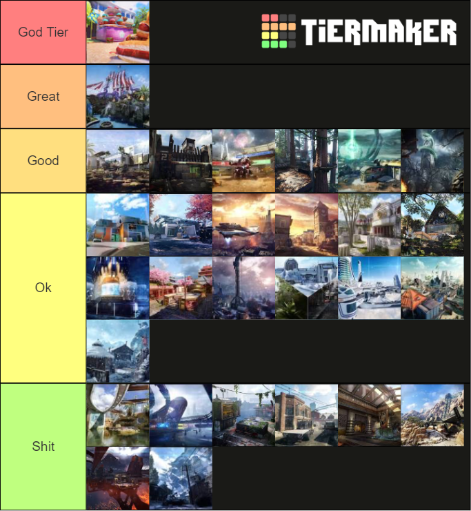 Call of Duty Black Ops 3 Multiplayer Maps Tier List (Community Rankings ...