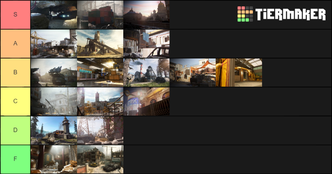 Call of duty season 3 maps Tier List (Community Rankings) - TierMaker