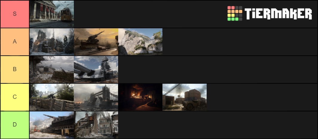 Call of Duty WW2 Multiplayer Maps Tier List (Community Rankings ... Call of Duty WW2 Multiplayer Maps Tier List (Community Rankings ...