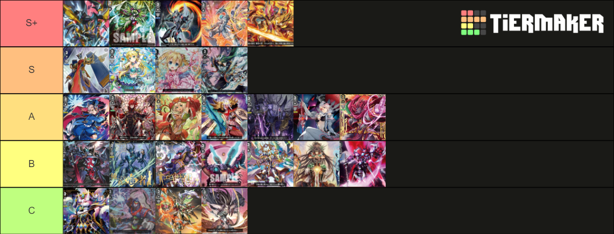 Cardfight vanguard deck (VBT0-10) Tier List (Community Rankings ...