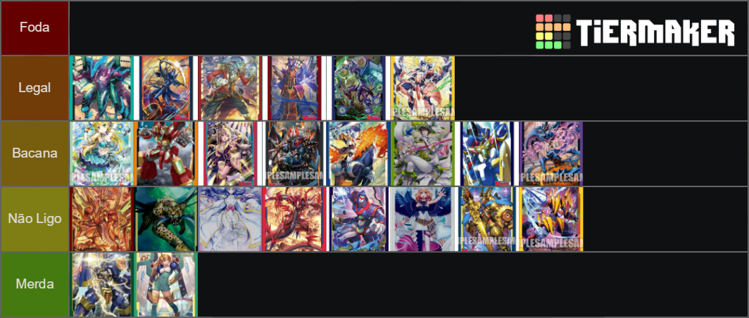 Cardfight Vanguard Standard Tier List (Community Rankings) - TierMaker
