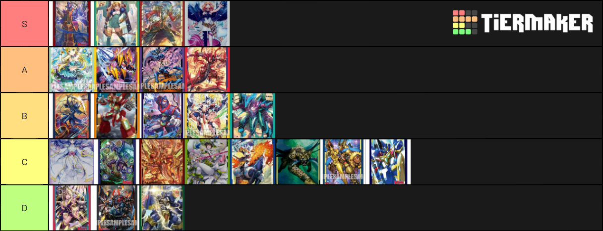 Cardfight Vanguard Standard Tier List (Community Rankings) - TierMaker