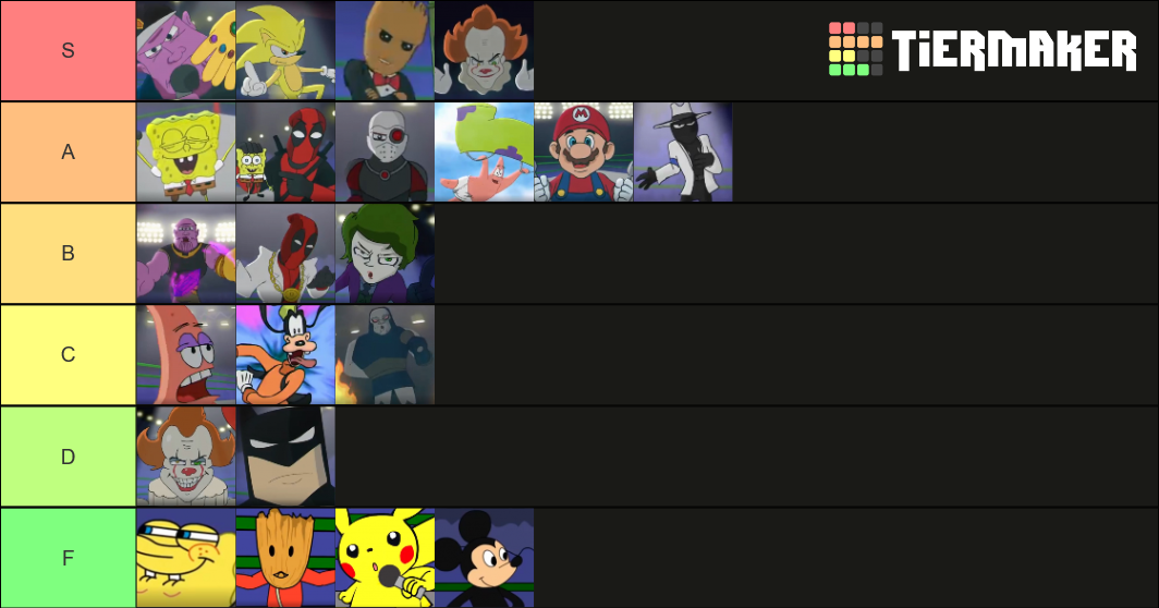 Cartoon Beatbox Battles Tier List (Community Rankings) - TierMaker