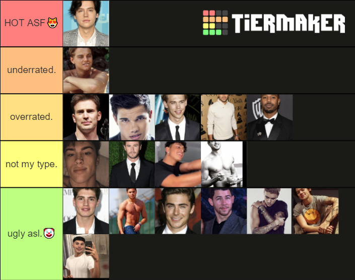 celebrity looks Tier List (Community Rankings) - TierMaker