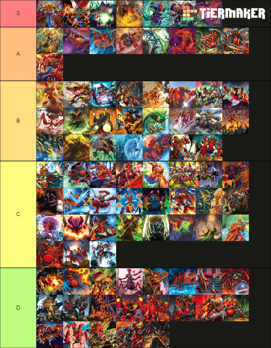 Chaotic Creaturas Danian Tier List (Community Rankings) - TierMaker