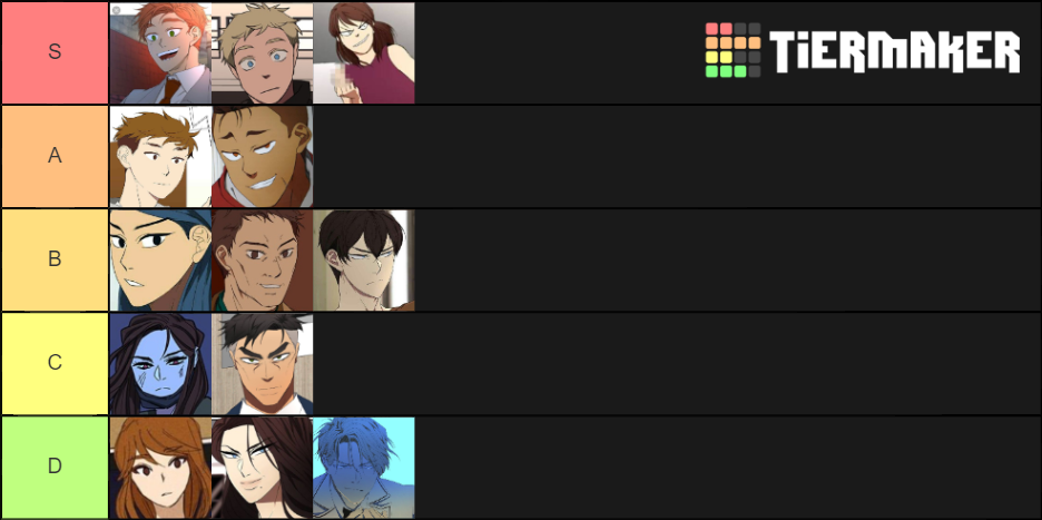 Characters in I Love Yoo Tier List (Community Rankings) - TierMaker