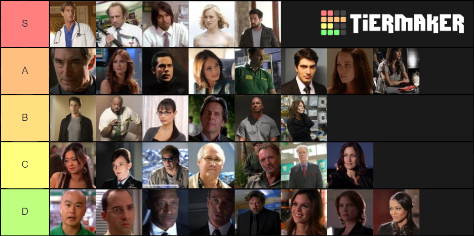 Chuck Characters Tier List (Community Rankings) - TierMaker