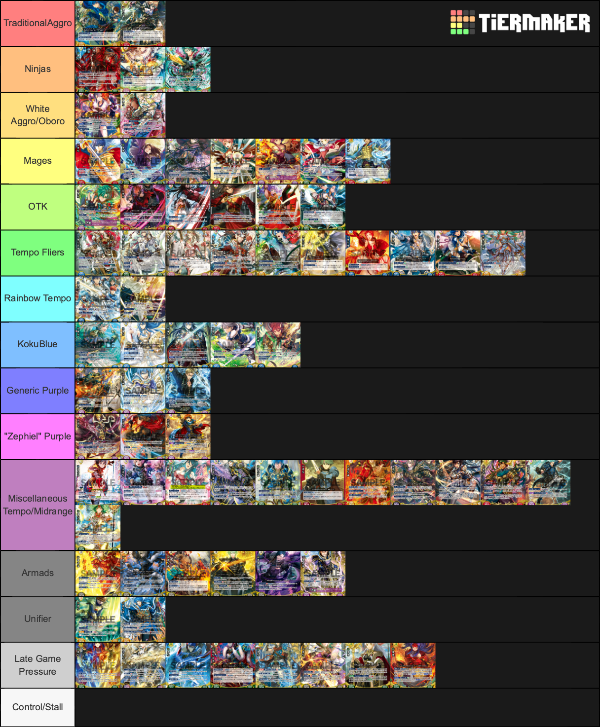 Cipher Set 20 (Unlimited Update) Tierlist Tier List (Community Rankings ...
