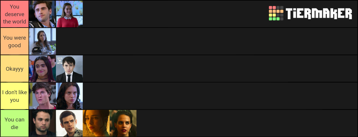 Control Z Characters Tier List (Community Rankings) - TierMaker