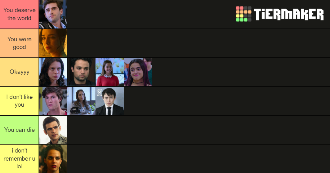 Control Z Characters Tier List (Community Rankings) - TierMaker