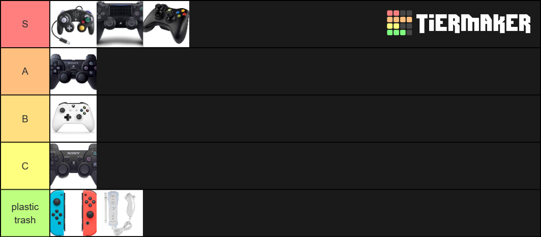 controller Tier List (Community Rankings) - TierMaker