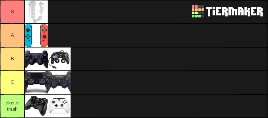 controller Tier List (Community Rankings) - TierMaker