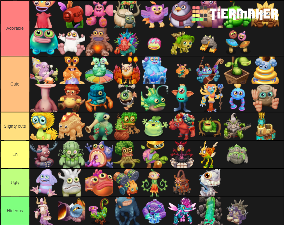 My Singing Monsters: Dawn of Fire Tier List (Community Rankings ...