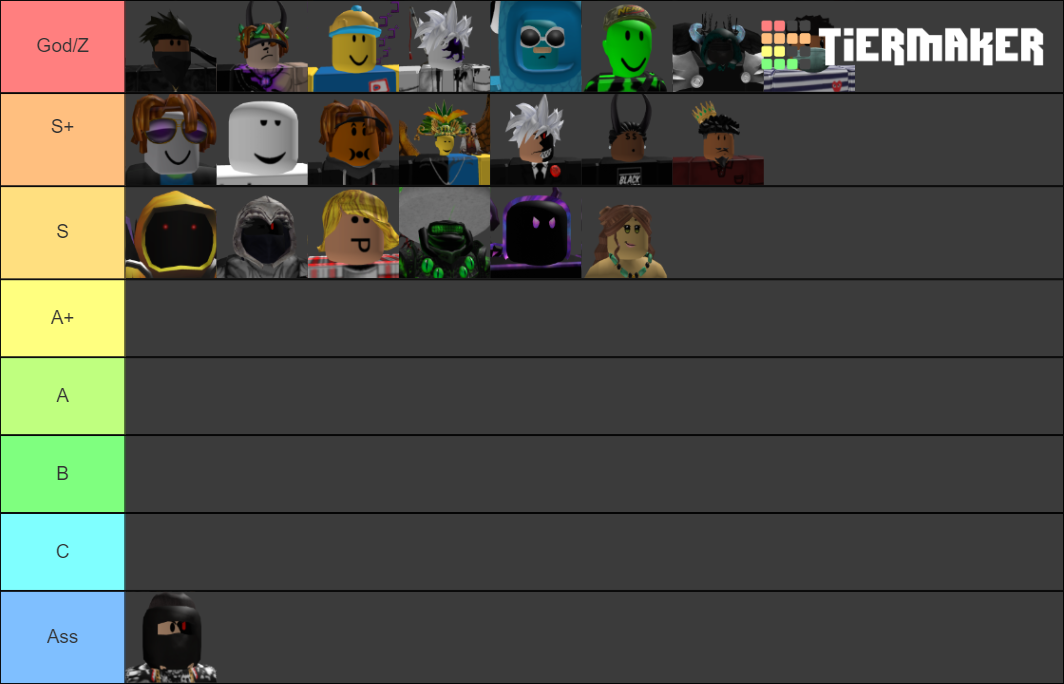 og dbog player list Tier List (Community Rankings) - TierMaker