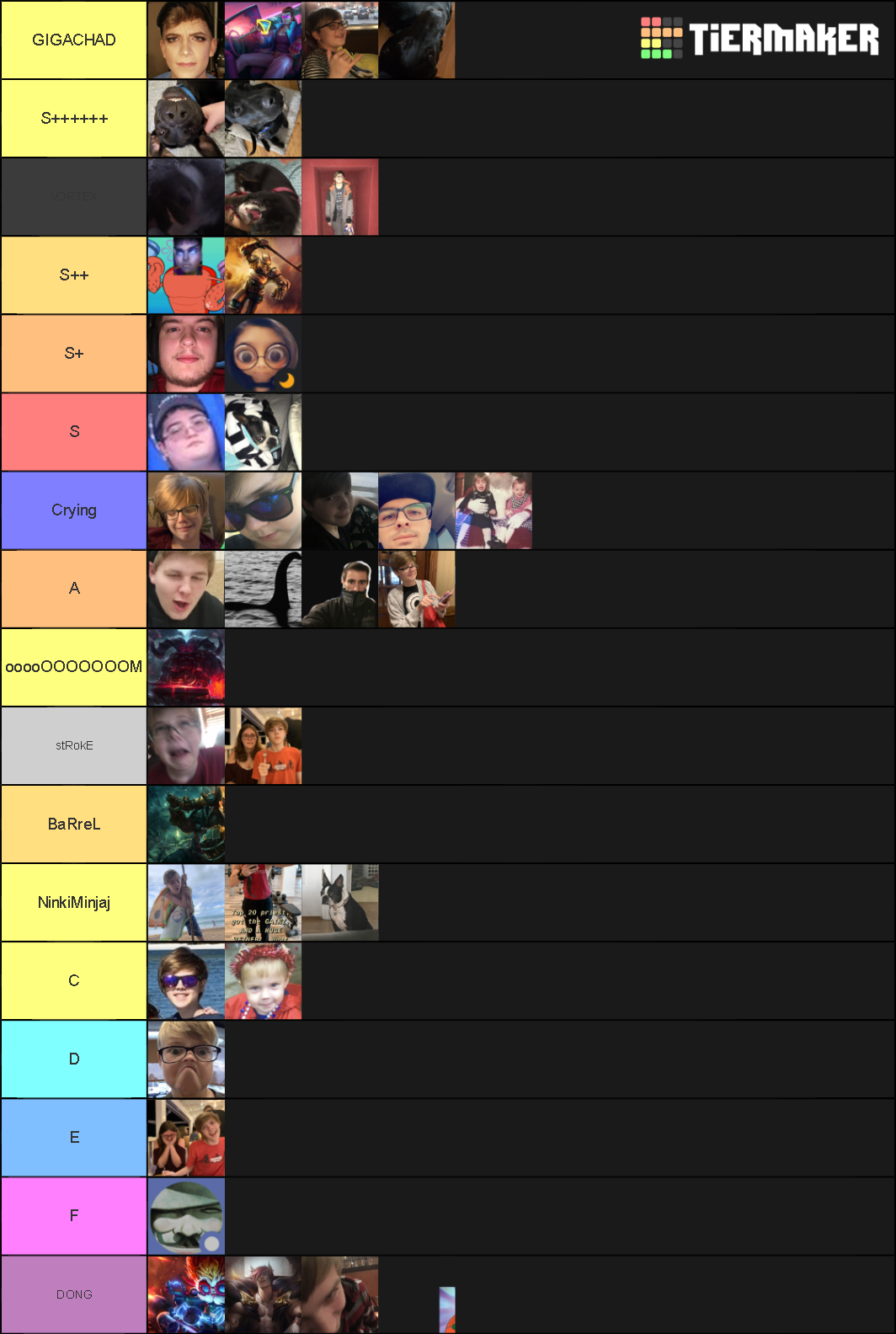 Definitive Tier List (Community Rankings) - TierMaker
