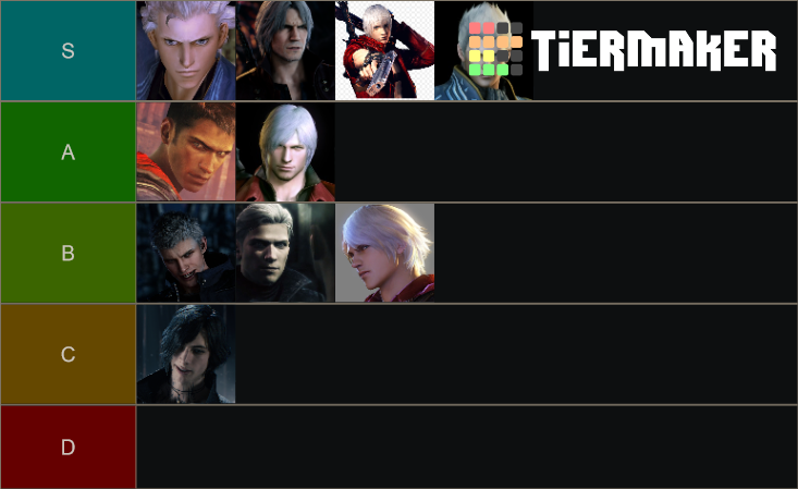 Devil May Cry Playable Characters Tier List (Community Rankings ...