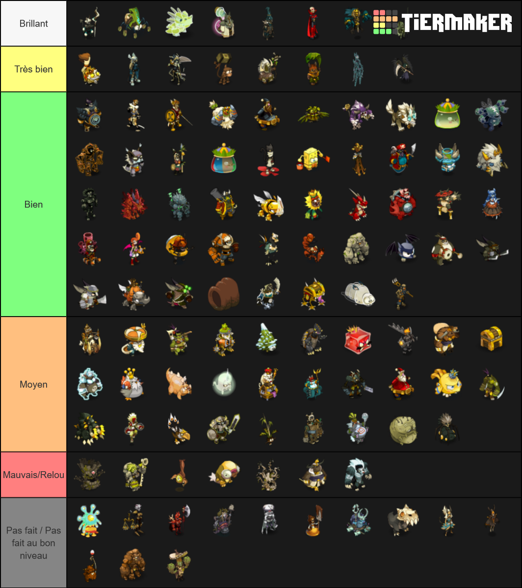 Dofus - Les Donjons et leur(s) Boss Tier List (Community Rankings ...