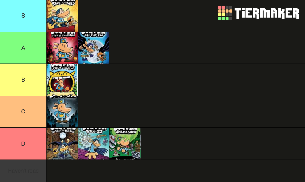 Dog Man and Cat Kid Comic Club Books Tier List (Community Rankings ...