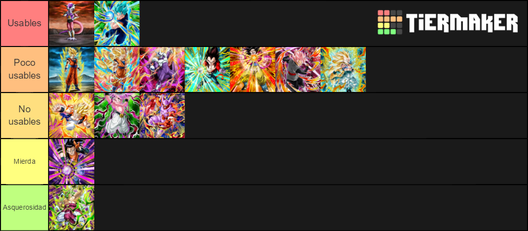 Dokkan Battle 120% Leaders Tier List (Community Rankings) - TierMaker