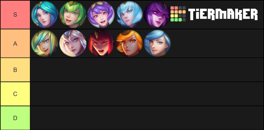 Elementalist Lux Tierlist Tier List (Community Rankings) - TierMaker