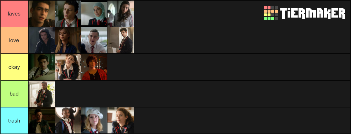 ELITE ALL CHARACTERS Tier List (Community Rankings) - TierMaker