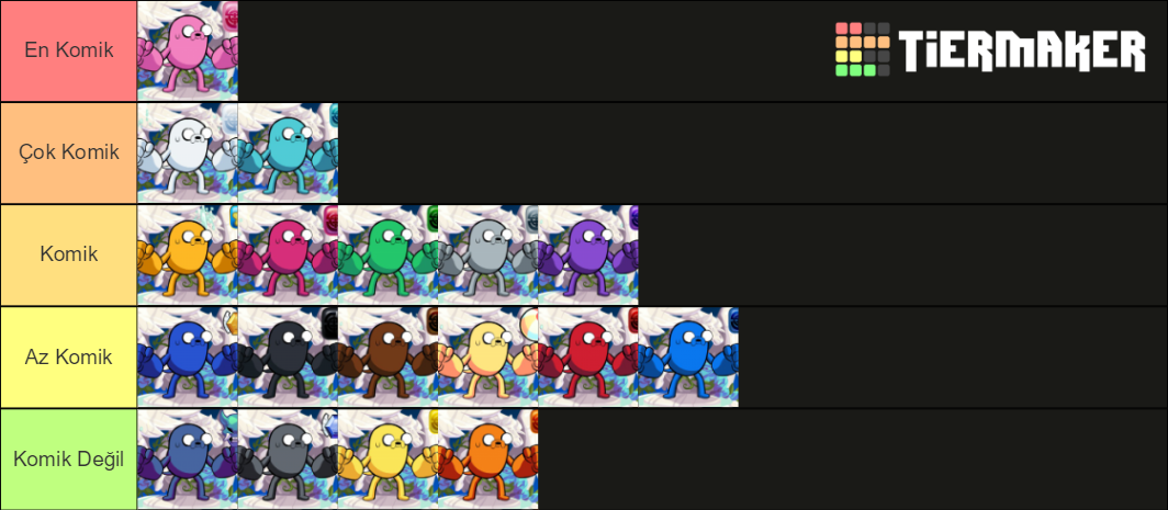 En Komik Jake Tier List (Community Rankings) - TierMaker