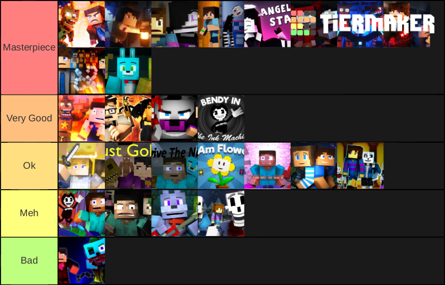 Enchanted Mob Animations Tier List (Community Rankings) - TierMaker
