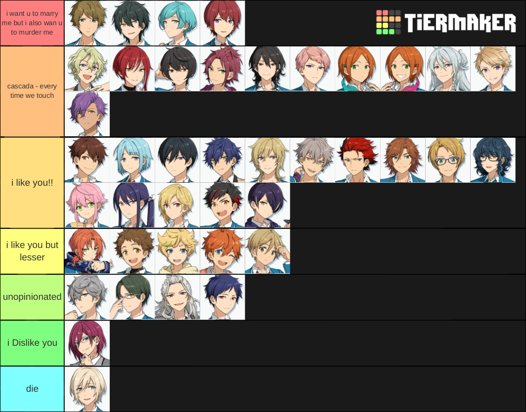 enstars rank Tier List (Community Rankings) - TierMaker