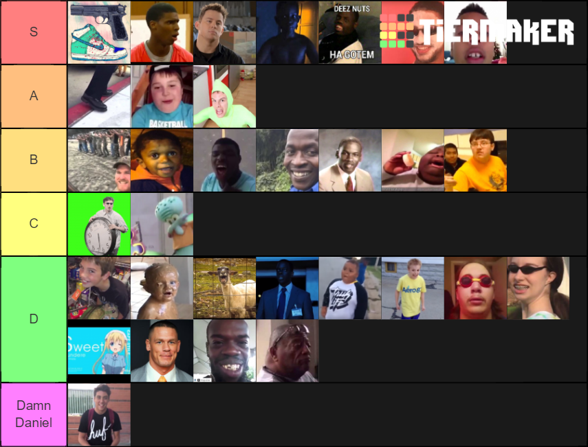 Epic Vine Memes Tier List (Community Rankings) - TierMaker