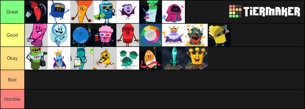 Etermax Characters Tier List (Community Rankings) - TierMaker